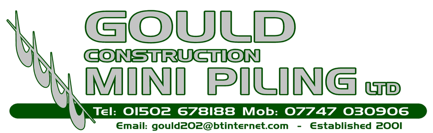 Piling Contractor Gould Construction Mini Piling Ltd
