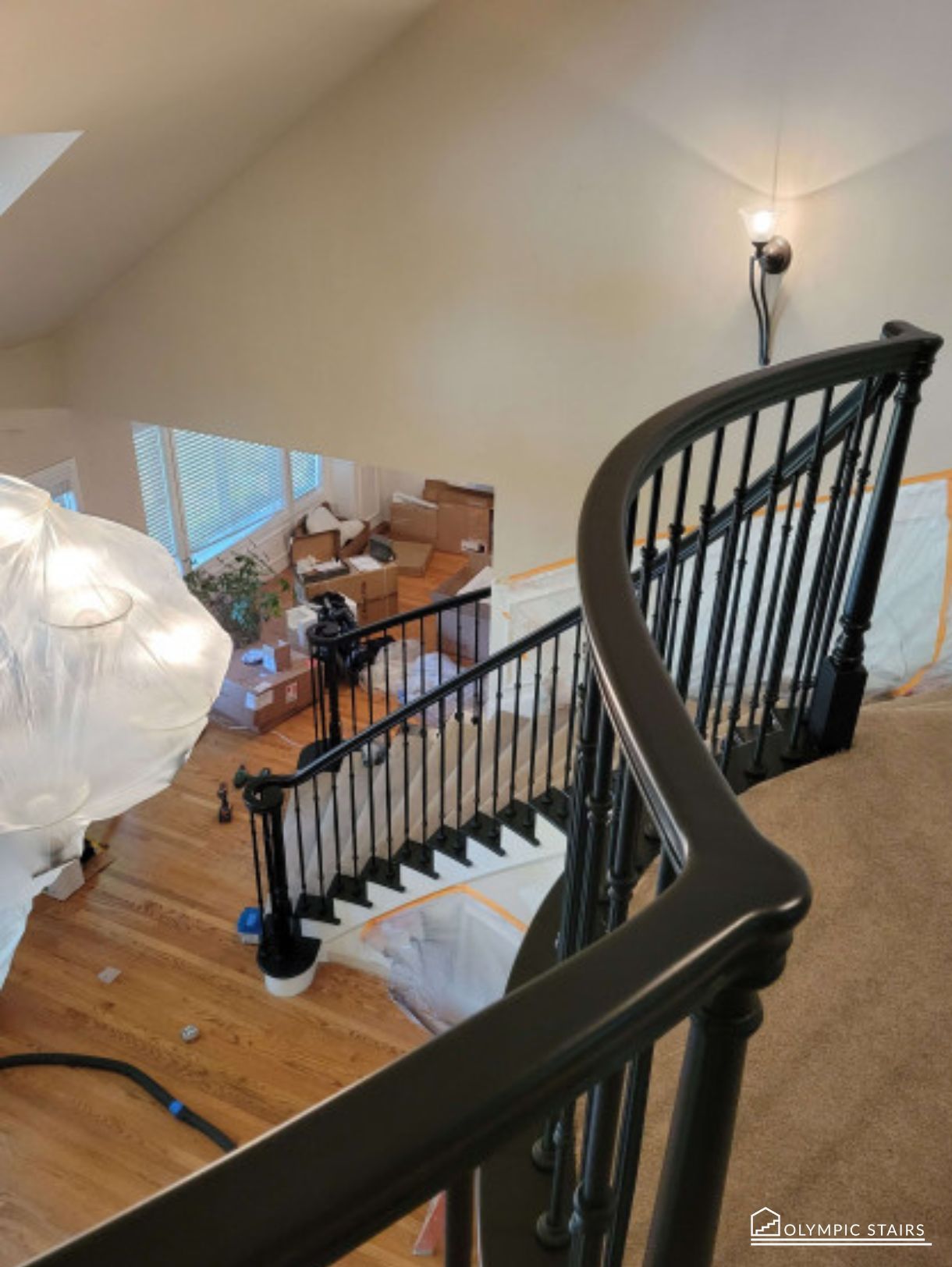Before and After Staircase Renovation in Tacoma, WA