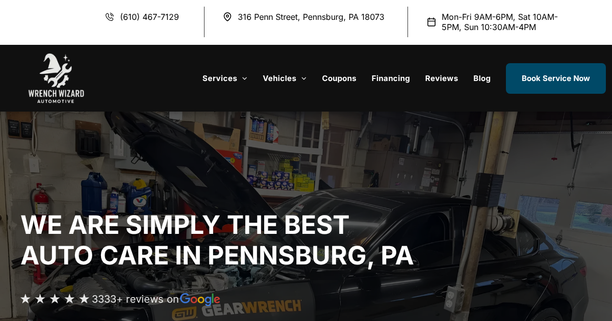 Auto Repair in Pennsburg, PA | Wrench Wizard Automotive