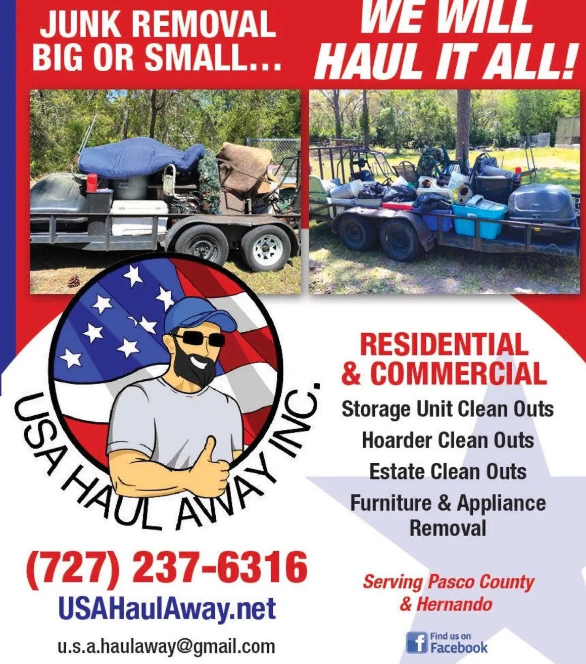 USA Haul Away | Full-Service Junk Removal In Hudson, FL