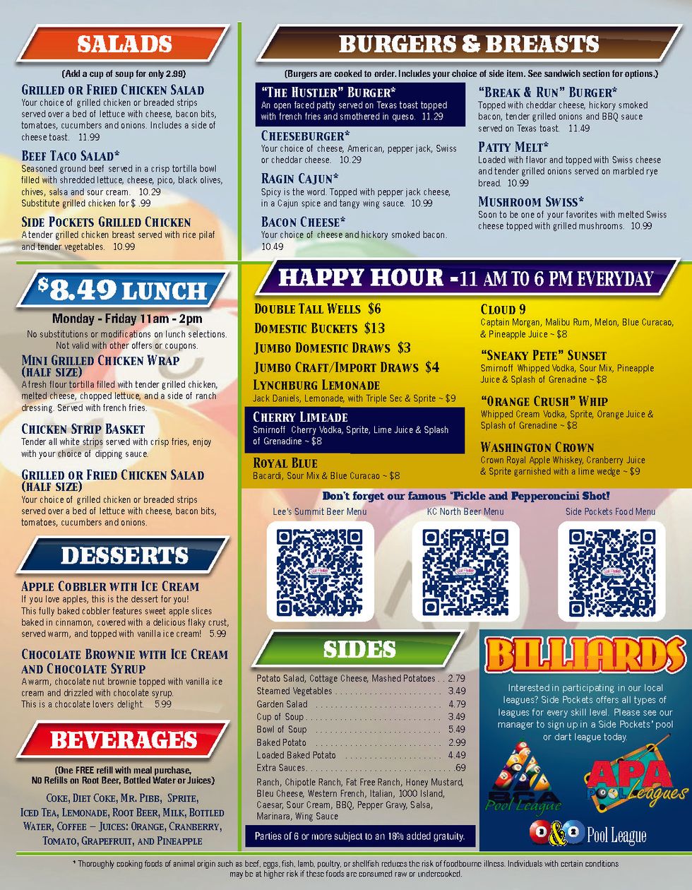 Side Pockets Lees Summit