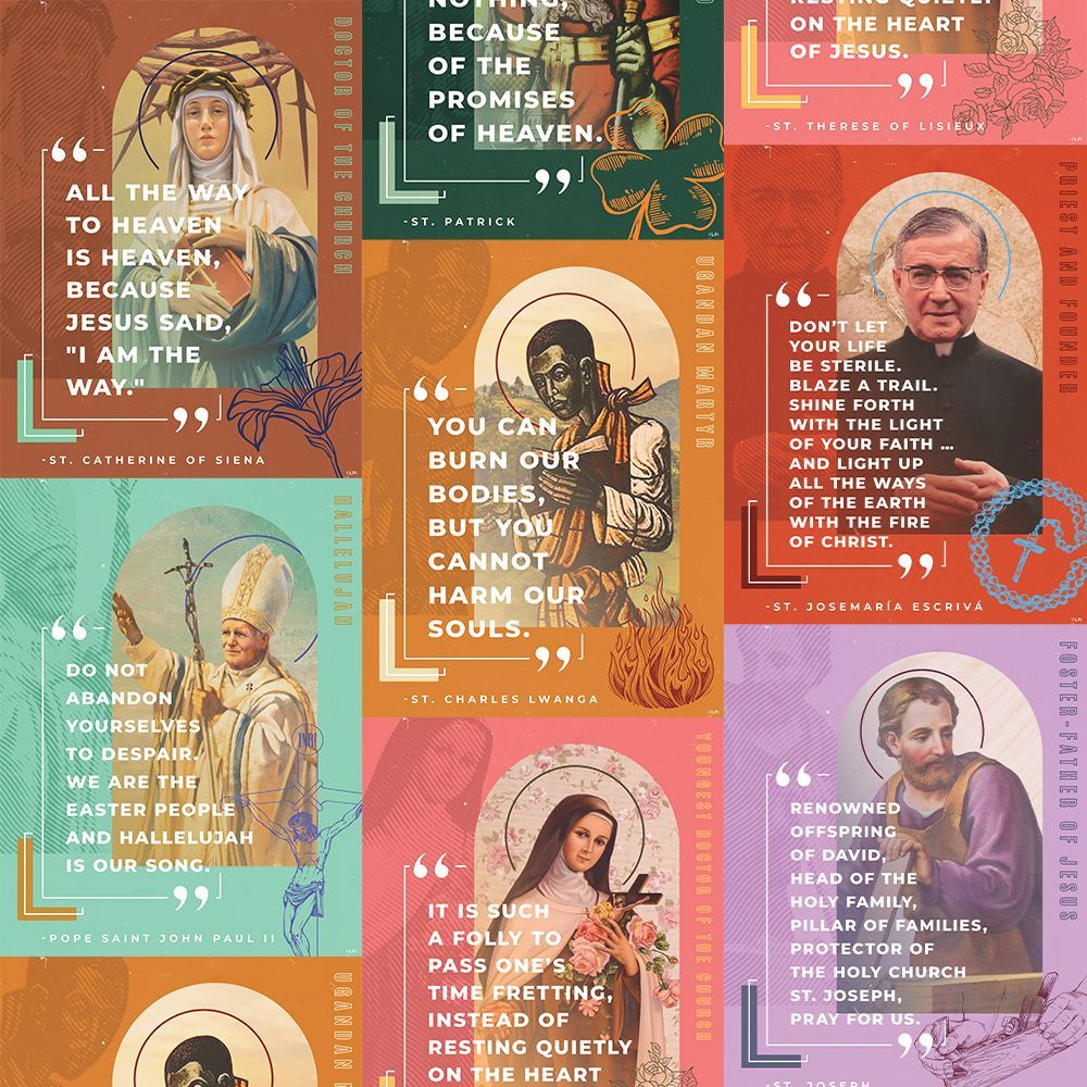 Using Traditional Art in a Modern World - Saint Covers