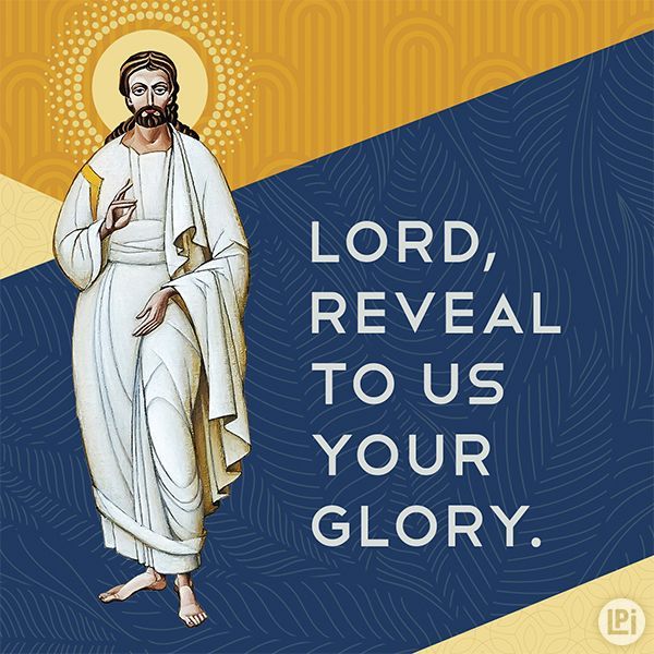 We need small glimpses of Jesus’ gory to sustain us.