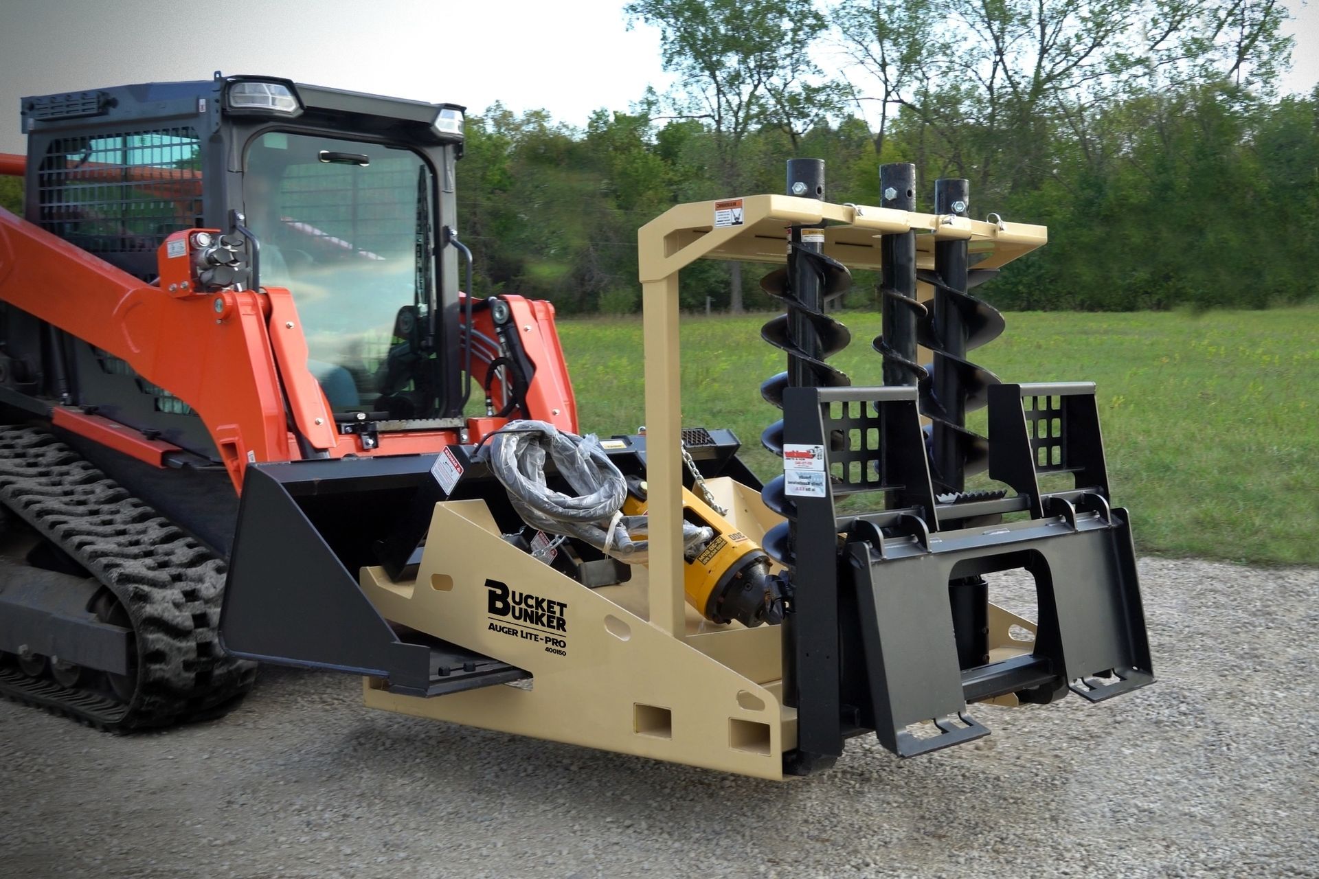 Bucket Bunker® Load & Go Attachment Racks