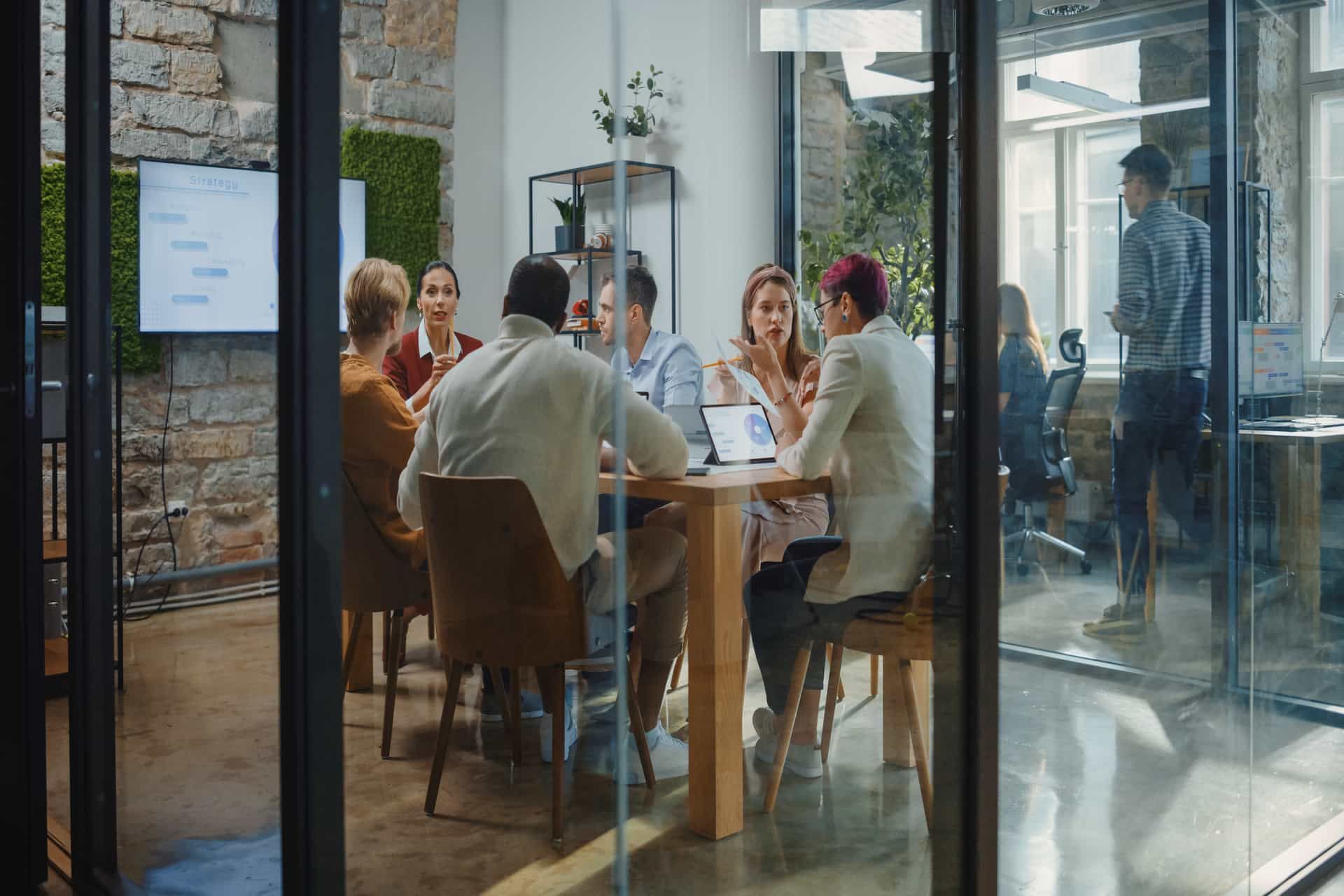 Modern Meeting Room Solutions and Technology - AMJ