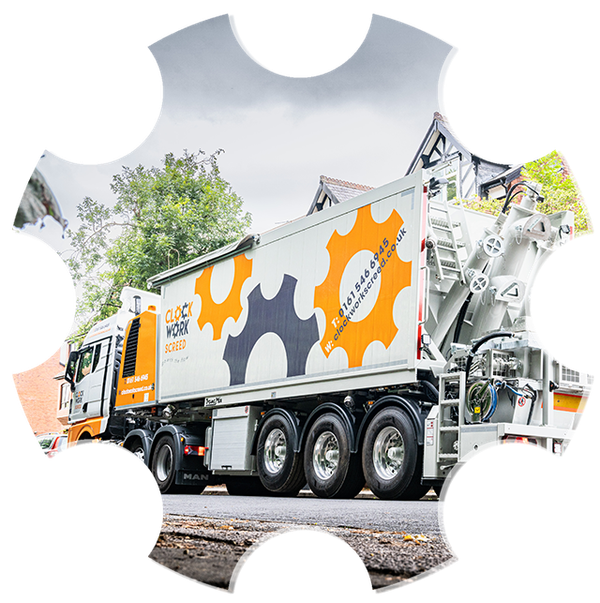 Mobile screeding throughout Stockport | Clockwork Screed