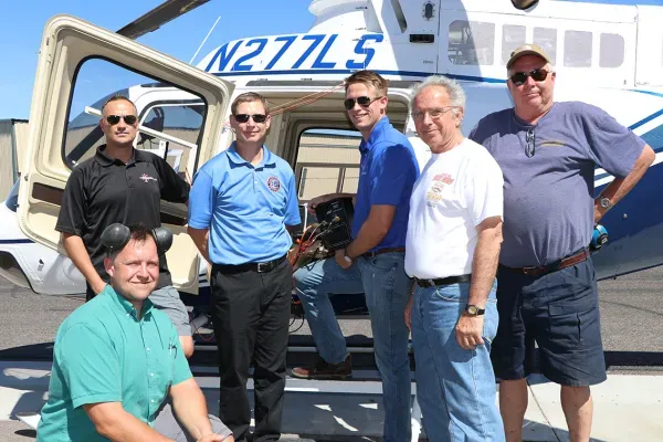 206B Main Rotor Blade Balance Charts from DSI