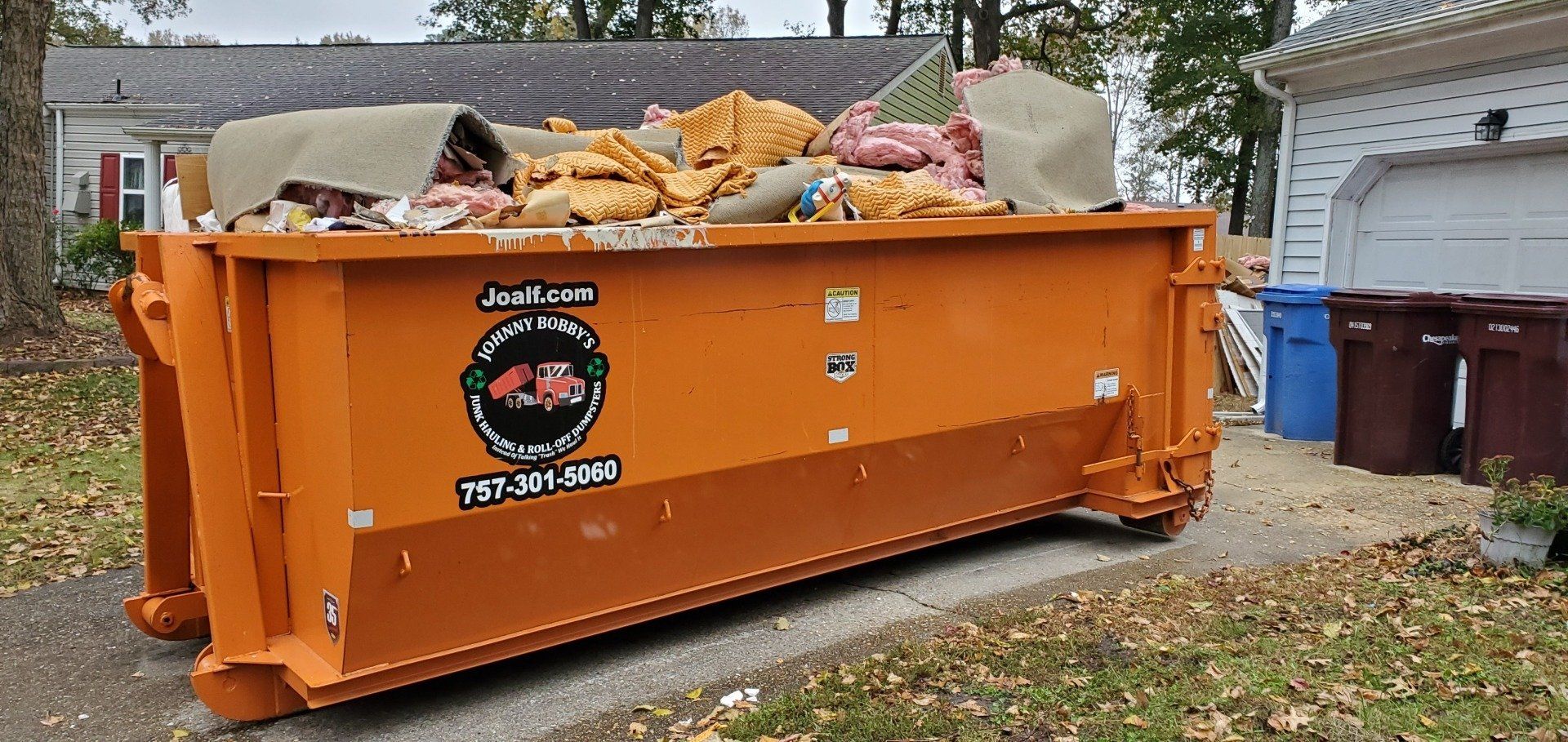 Properly Loading Your Dumpster - JOALF