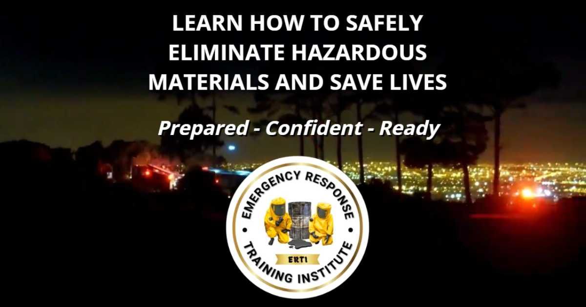 Hazmat & HAZWOPER Online | The Emergency Response Training Institute ...