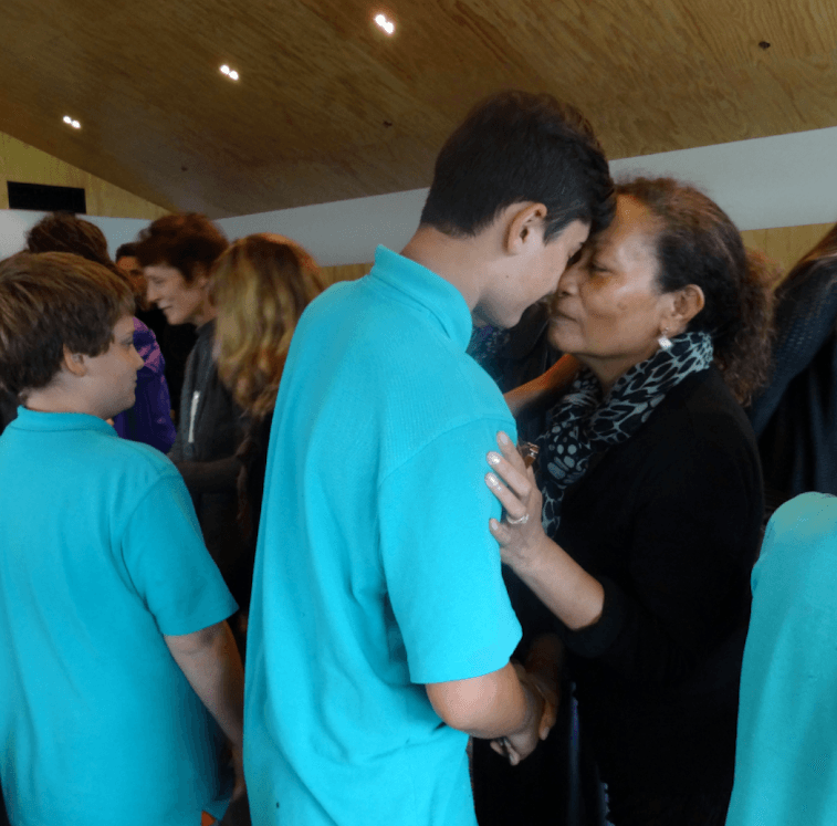 The order of a pōwhiri