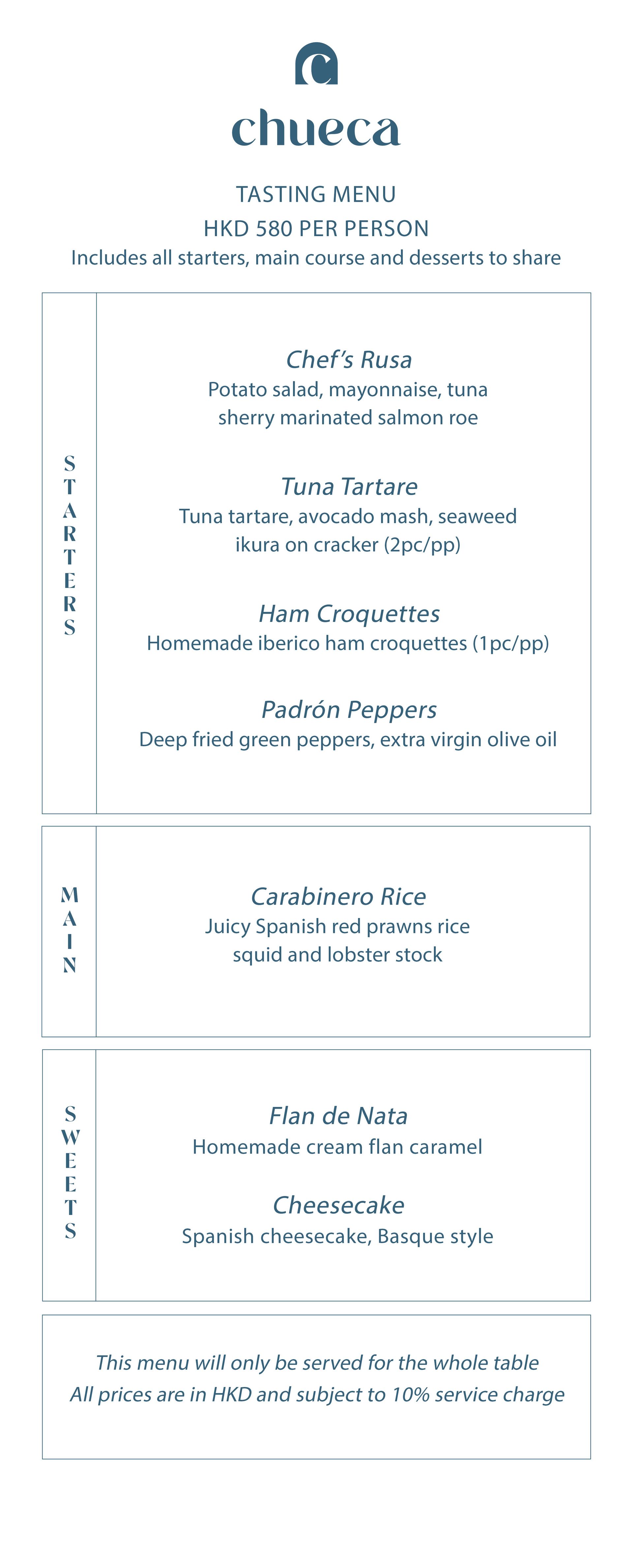 Chueca - Spanish Tapas in Hong Kong