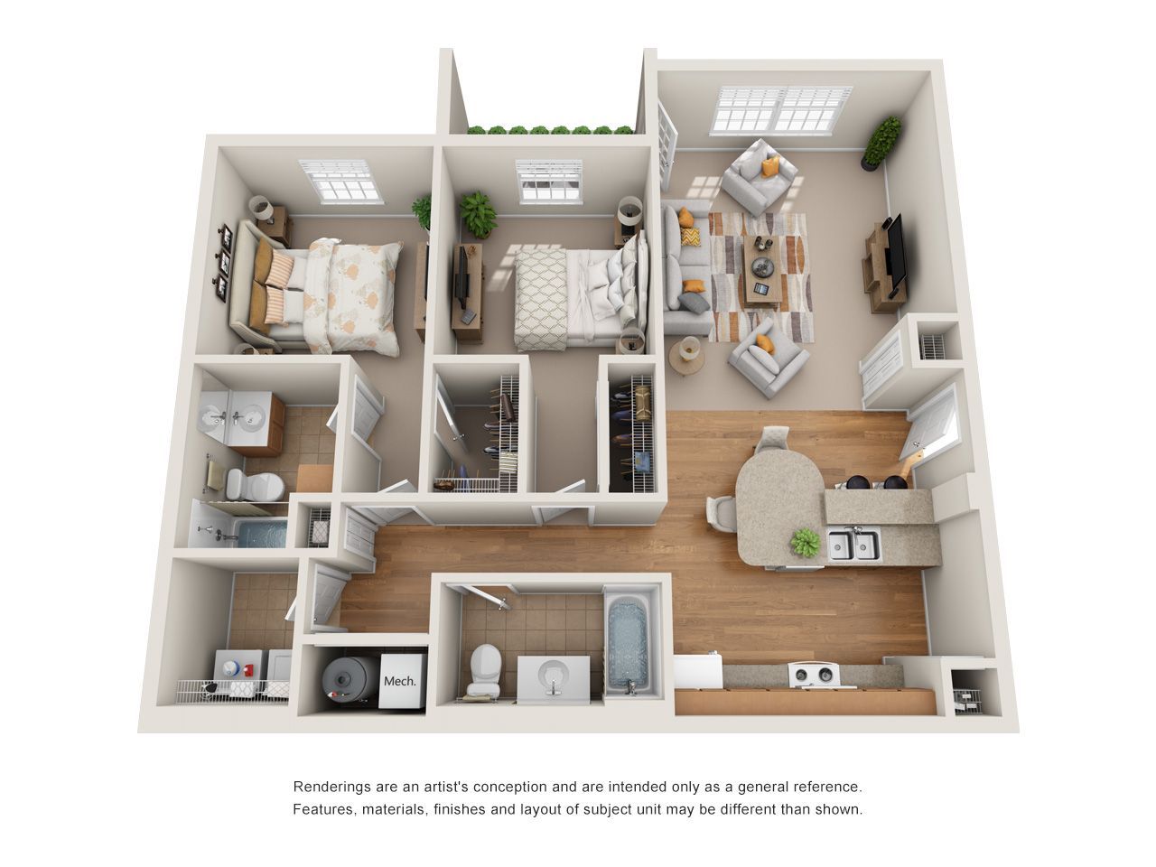 Floor Plans | Windsor West Apartments