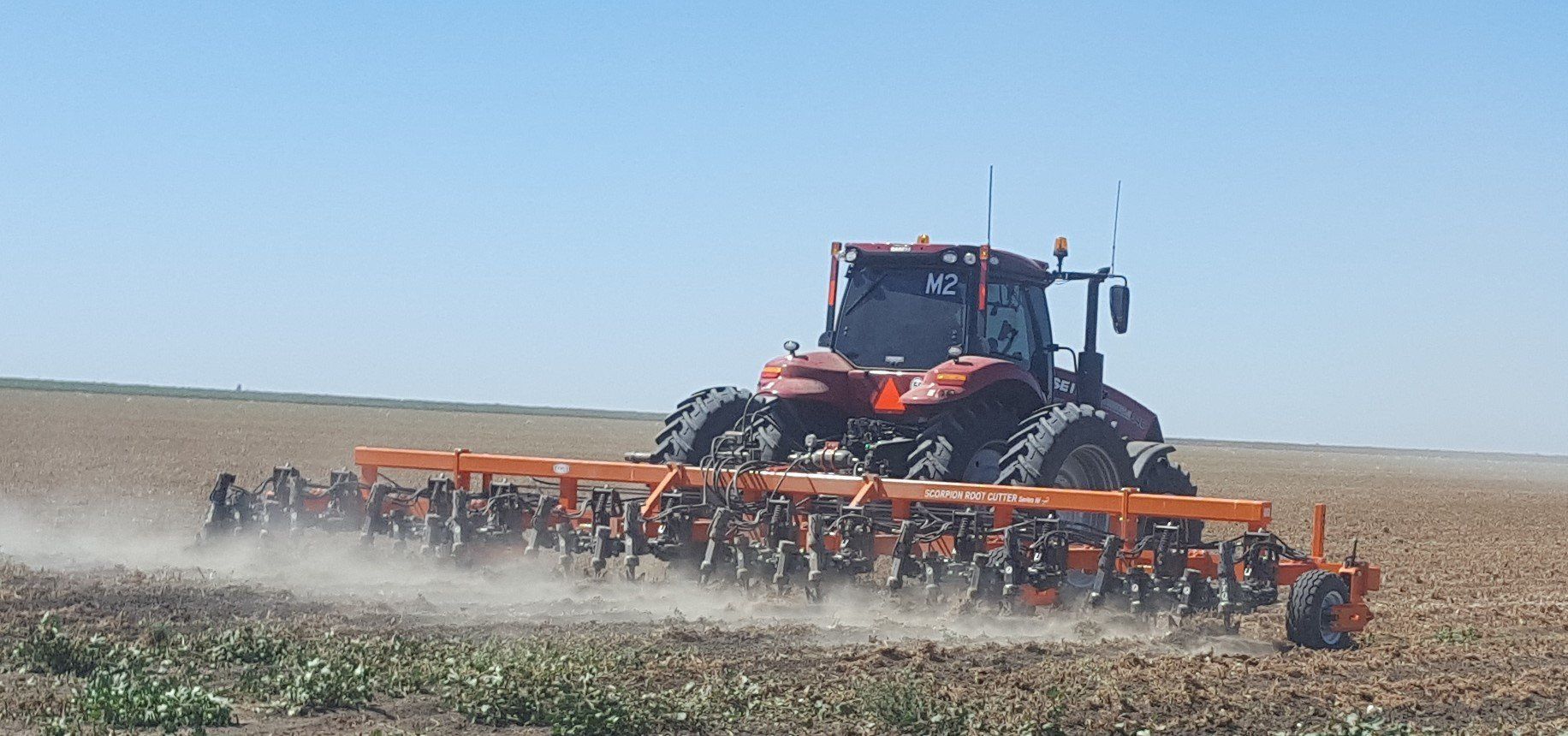 Row Crop Root Cutting Farming Machinery