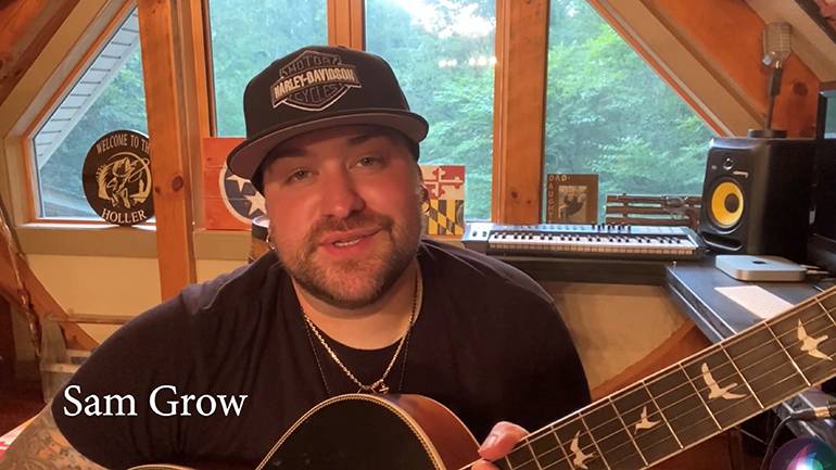 BMI Songwriter Sam Grow Performs for Maryland Retailers