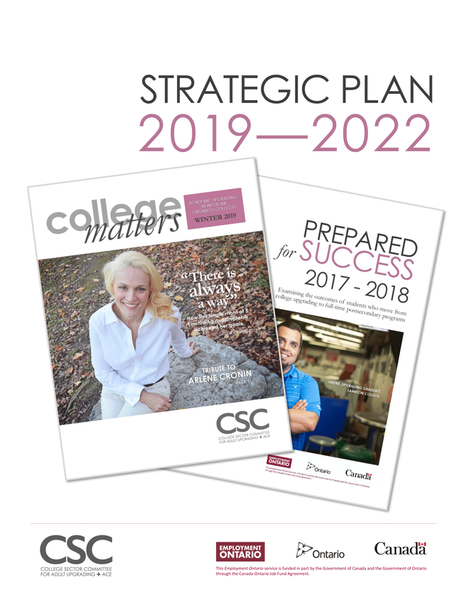 College Sector Committee for Adult Upgrading - About