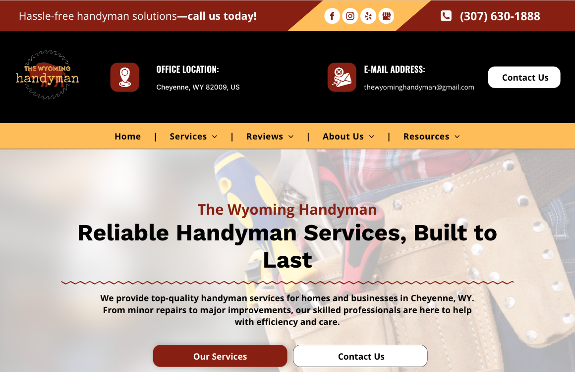 Home | Cheyenne, WY | The Wyoming Handyman