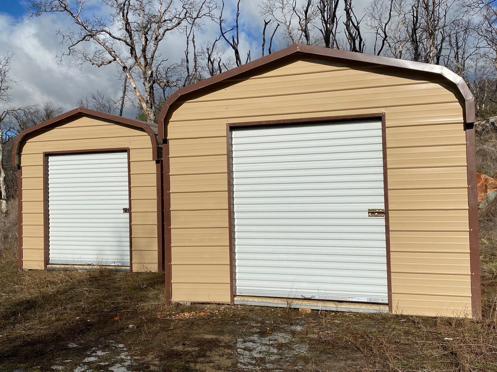 One-Car Garages - Compact and Secure Vehicle Storage | US Carports Steel