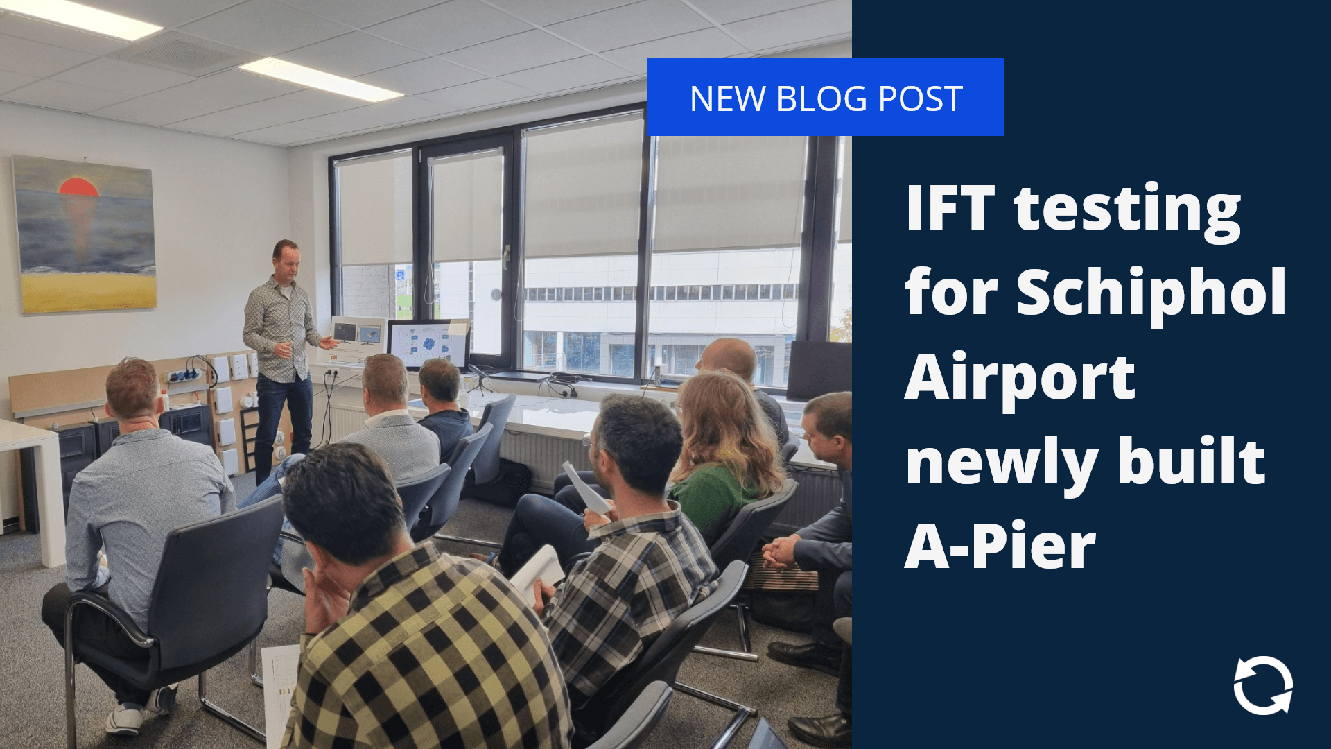 IFT testing for Schiphol Airport newly built A-Pier