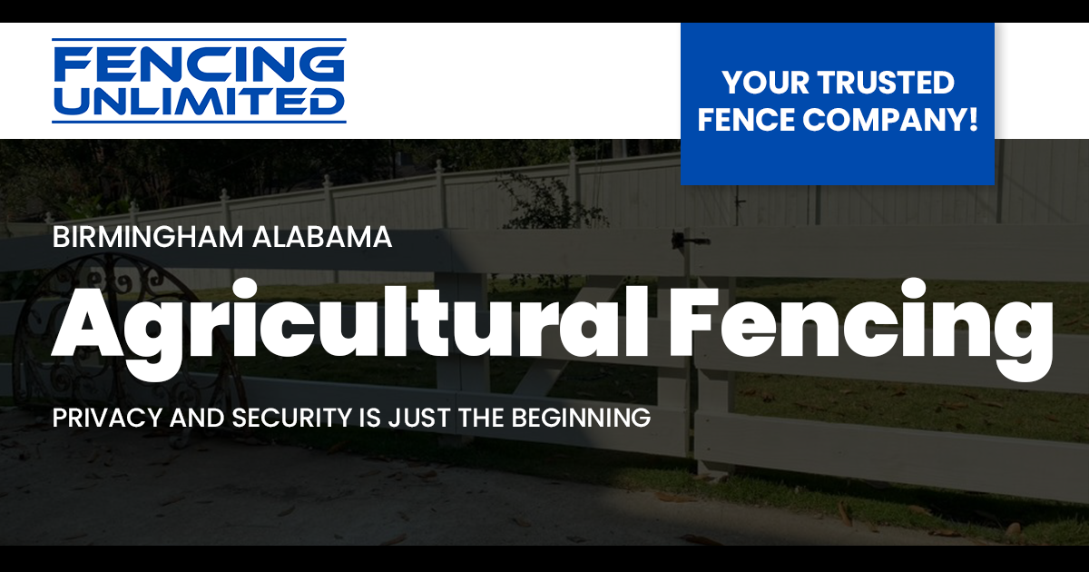 Agricultural Fencing in Birmingham, AL