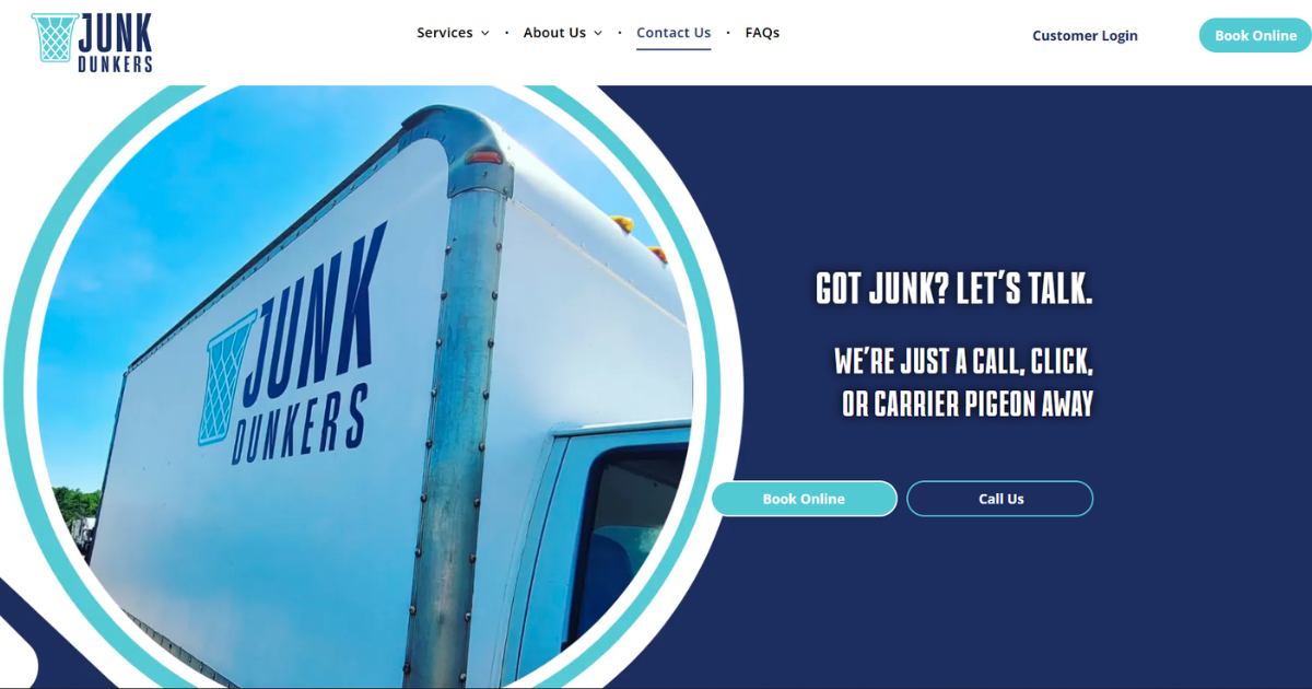 Contact Junk Dunkers | Franklin, MA | Junk Dunkers