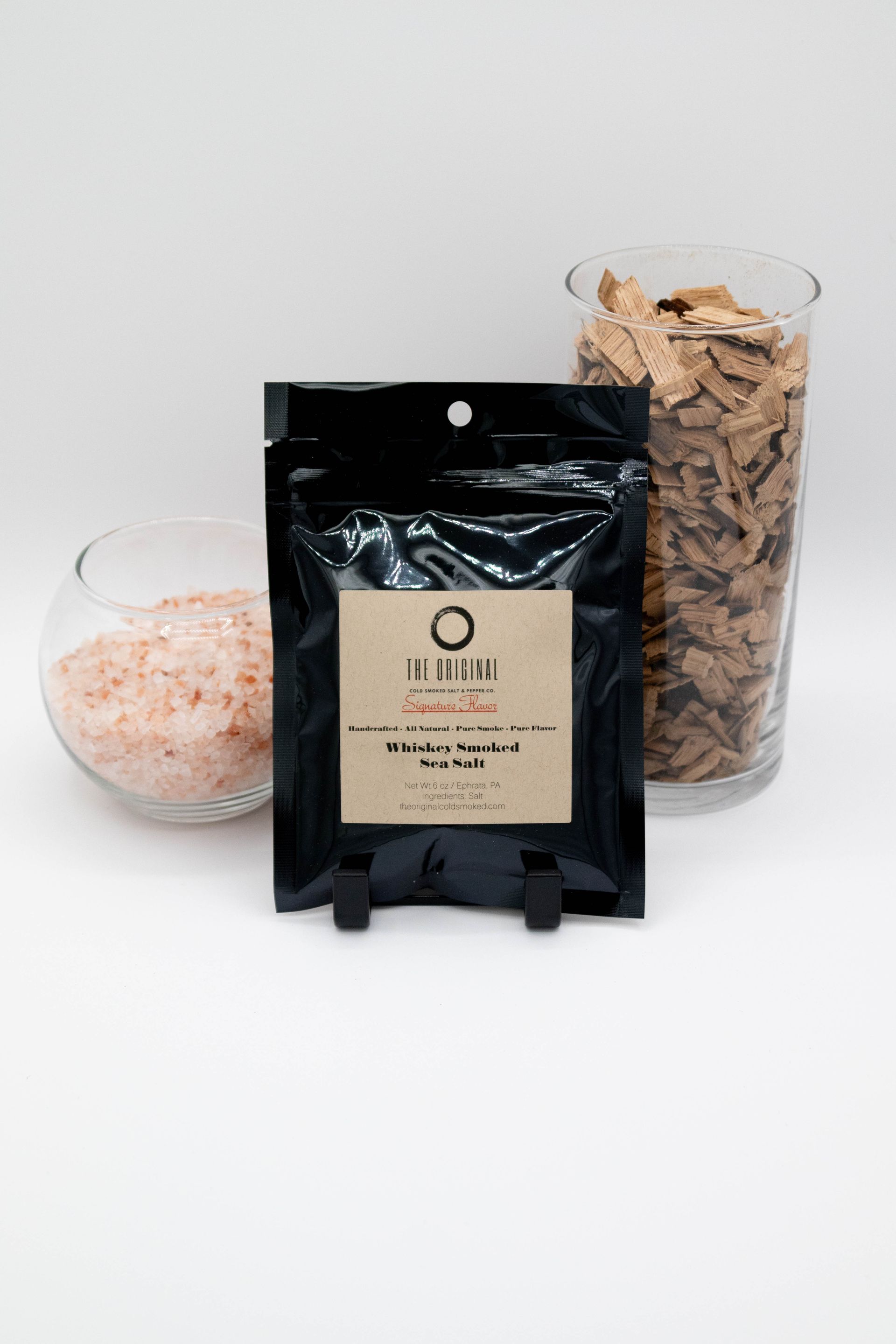 Smoked Salt from The Original Cold Smoked Salt and Pepper