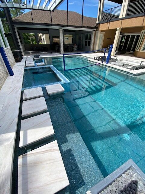 Pool Construction – Jacksonville, FL – Purple Heart Pools