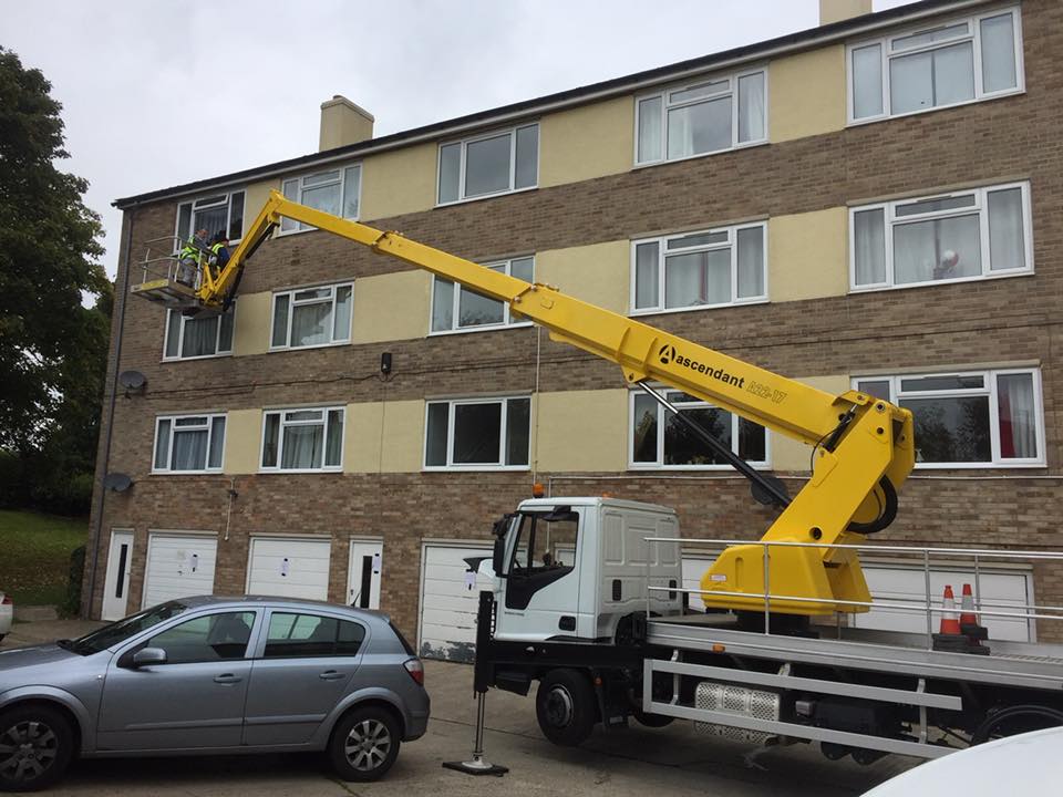 Sing installation │ Signum Signs Cherry Picker Hire