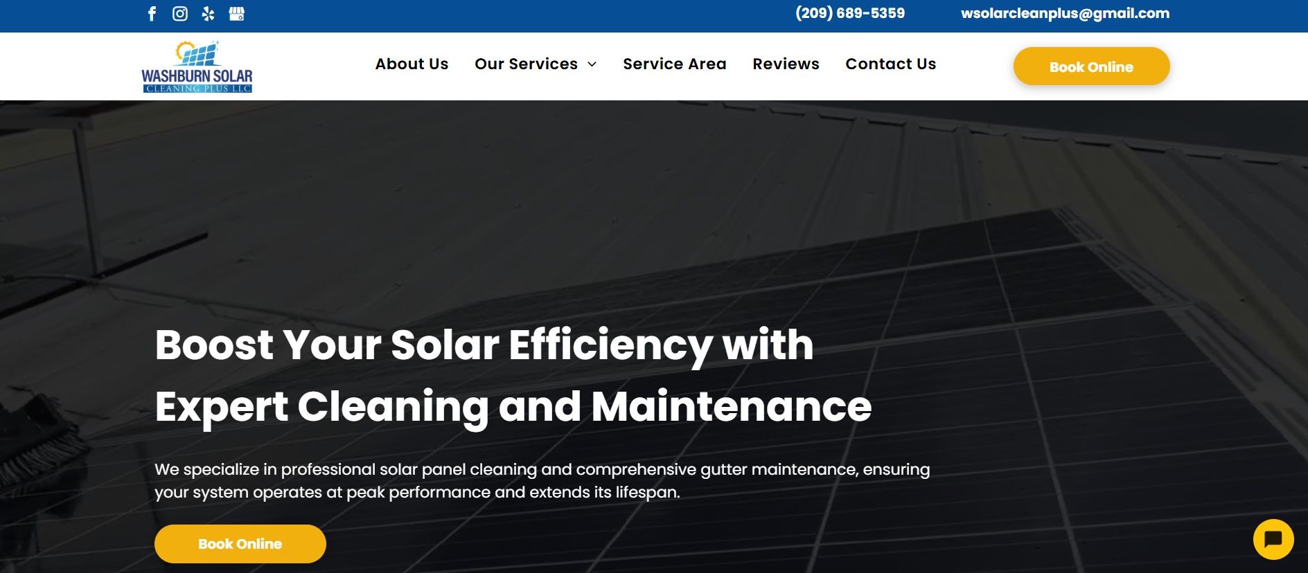 Washburn Solar Cleaning Plus LLC | Solar Panel Cleaning