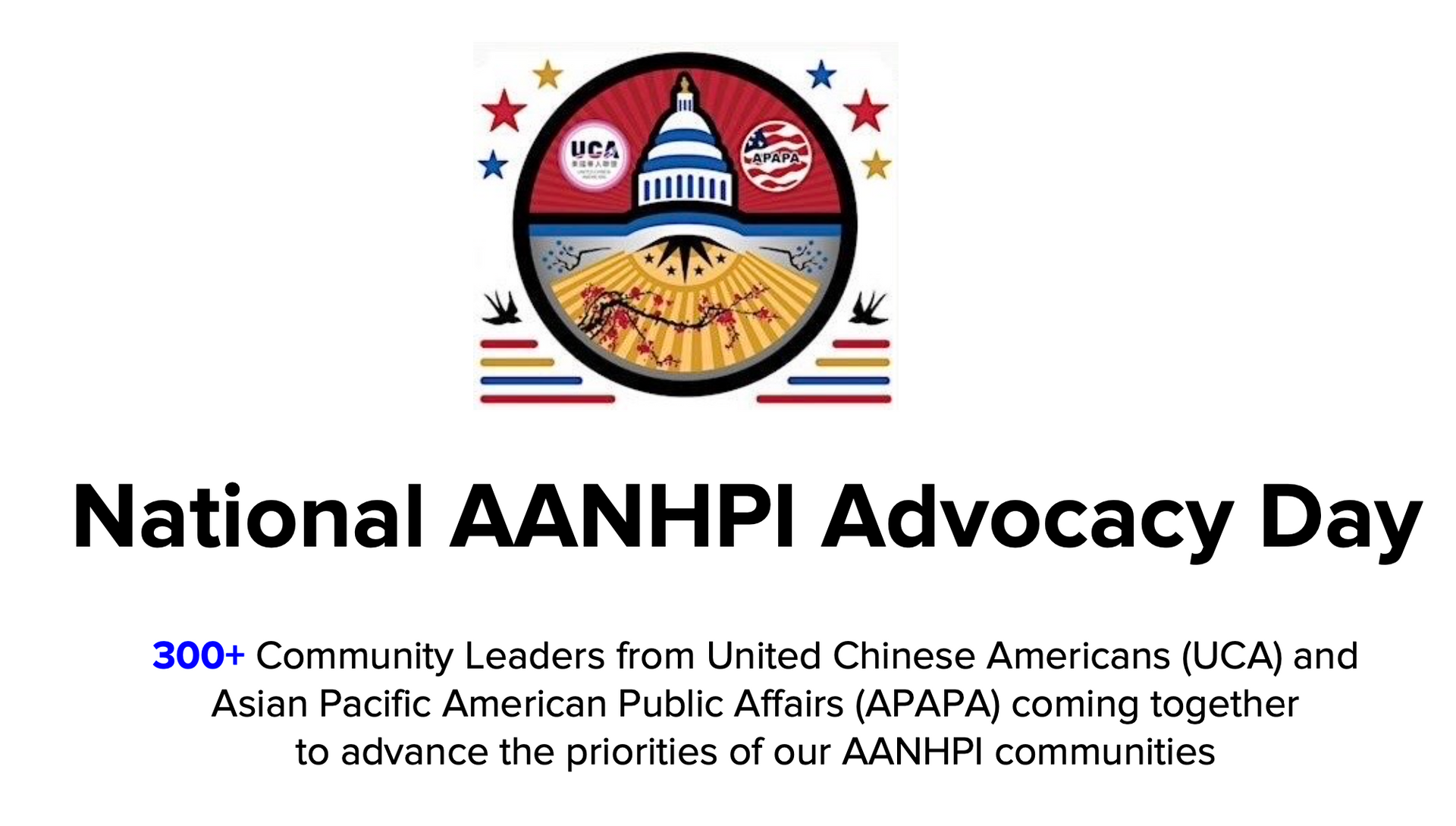 National AANHPI Advocacy Day 全美亞太裔國會宣導日