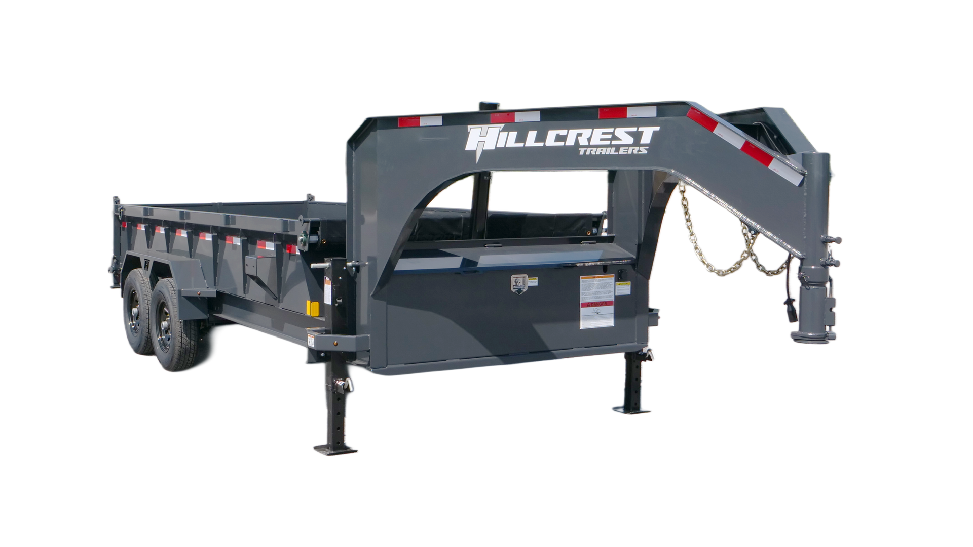 Gooseneck Dump Trailer | Hillcrest Trailers