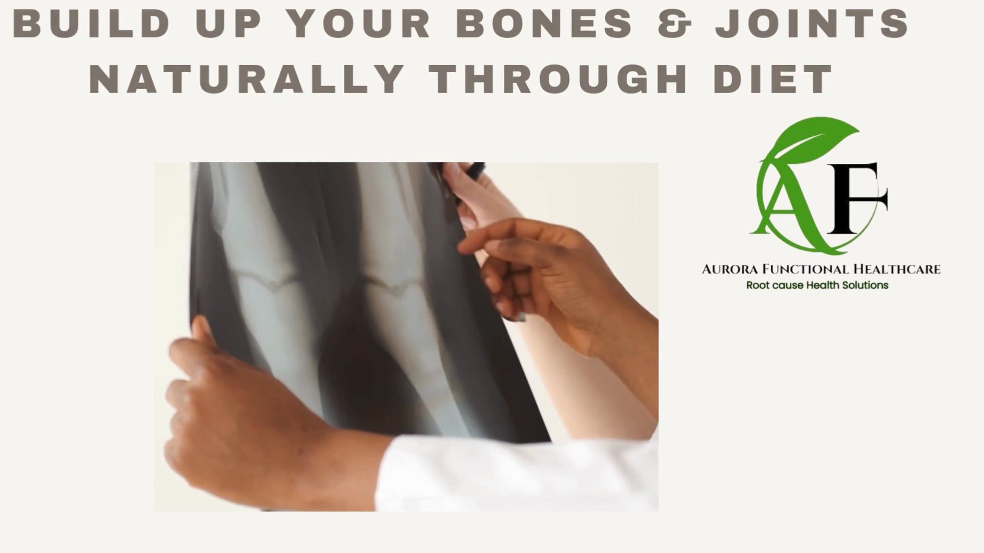 Build Up Your Bone/Joints