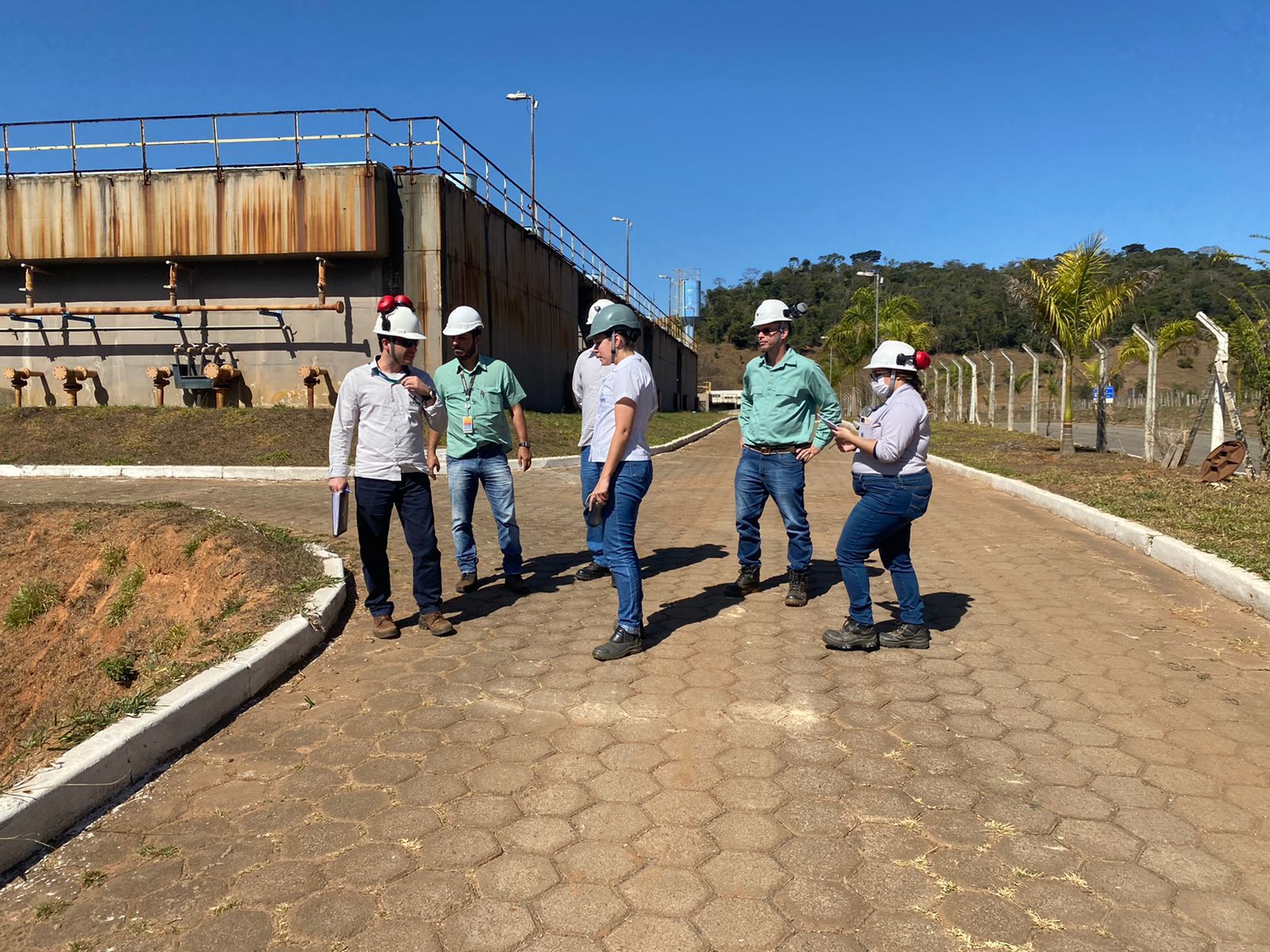 Visita técnica na ETE