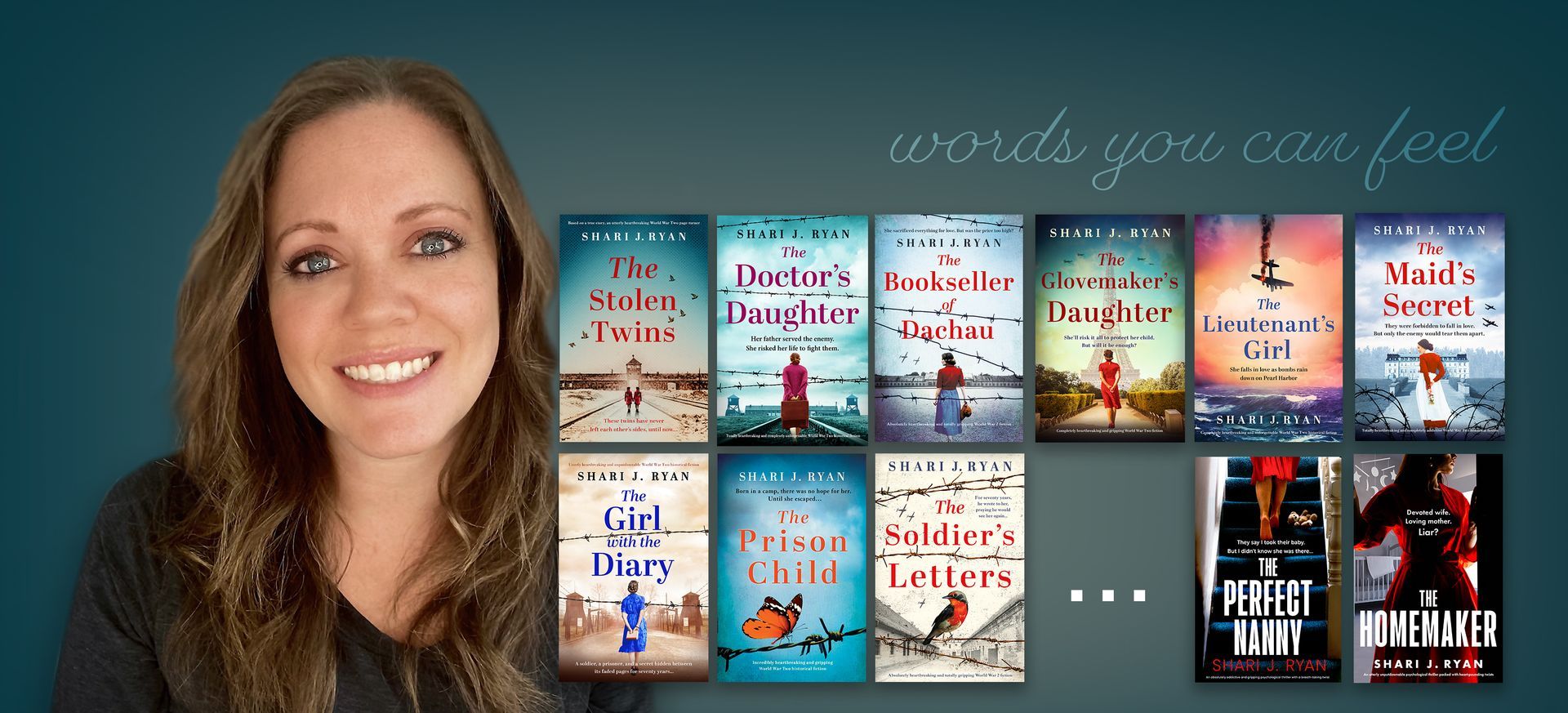 Shari J. Ryan | Bestselling Historical Fiction | Psychological Thrillers