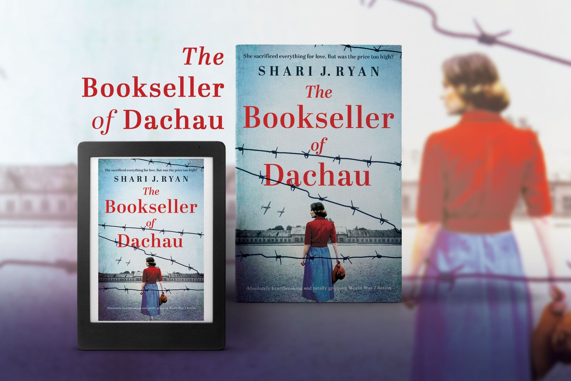 Author Shari J. Ryan, WW2 Historical Fiction Novelist