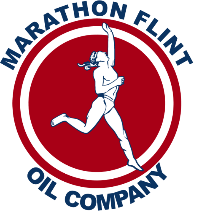 Marathon Flint Oil Company Gas Station Branding