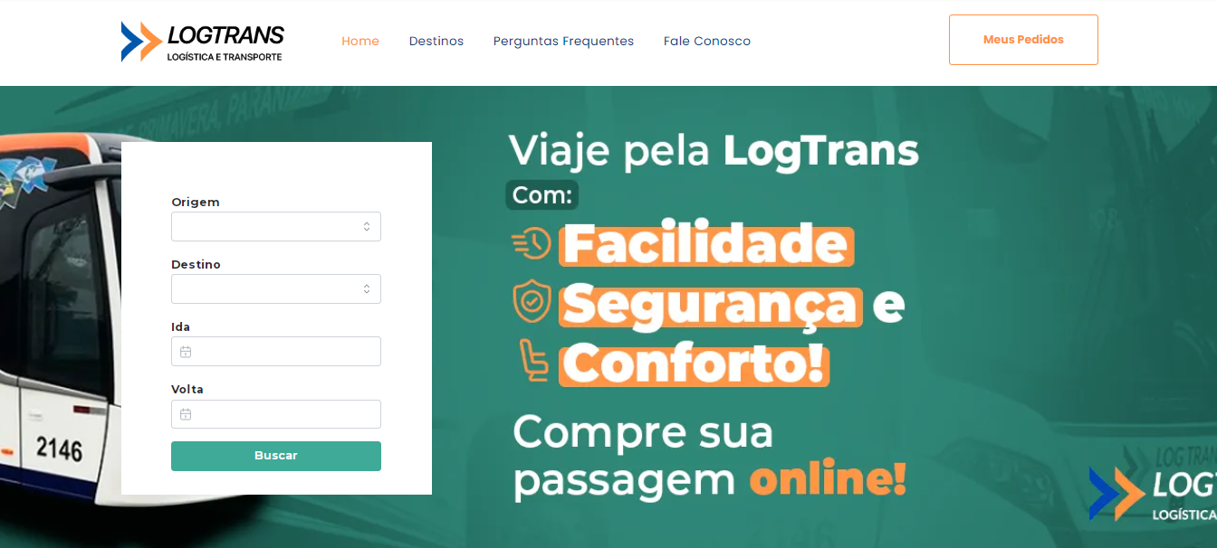 Logtrans | Compre sua passagem online