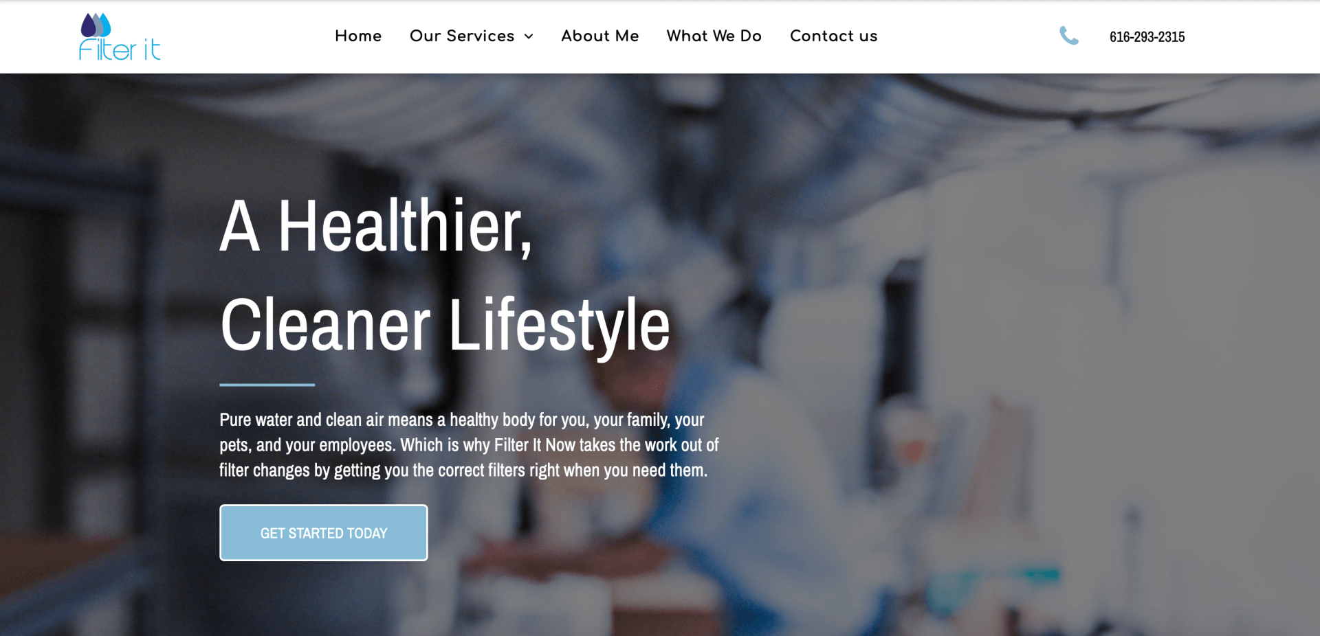 Home | Filter It | Clean Water & Air