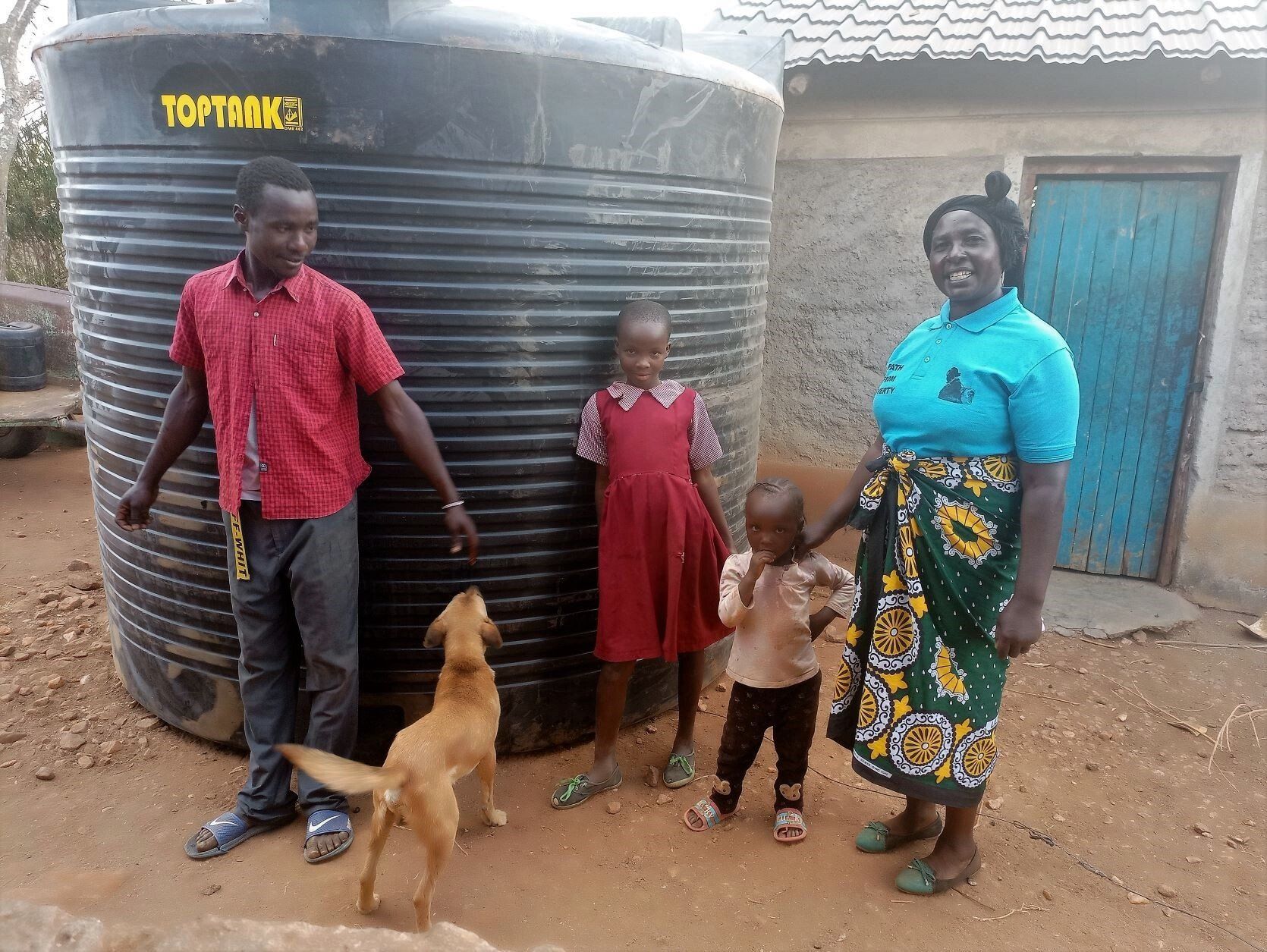 Dorothy Mutuku Receives a Tank