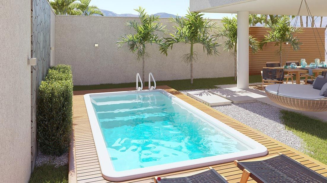 Classic IGui Fiberglass Swimming Pool | Plunge Pool NZ