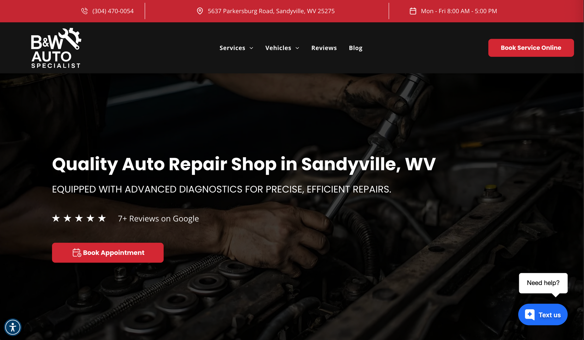 Wheel Alignment in Sandyville, WV | B&W Auto Specialist