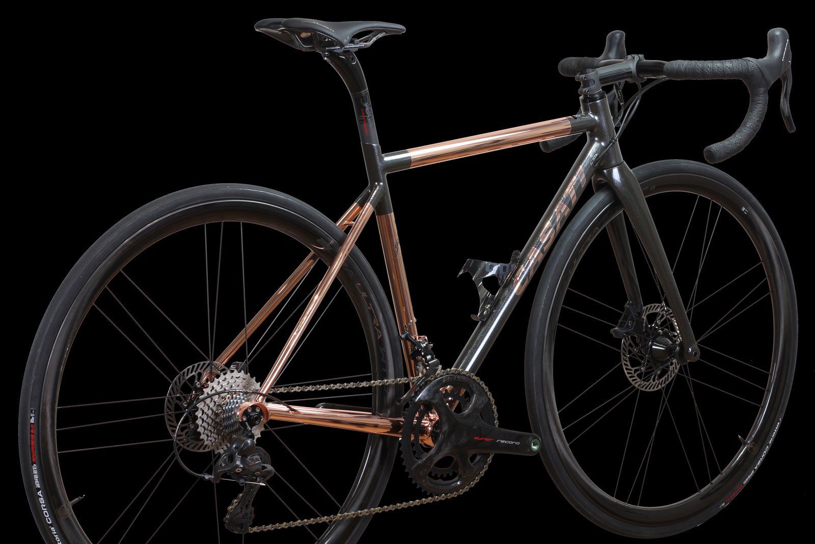 ESPRESSO DB inox / red chrome