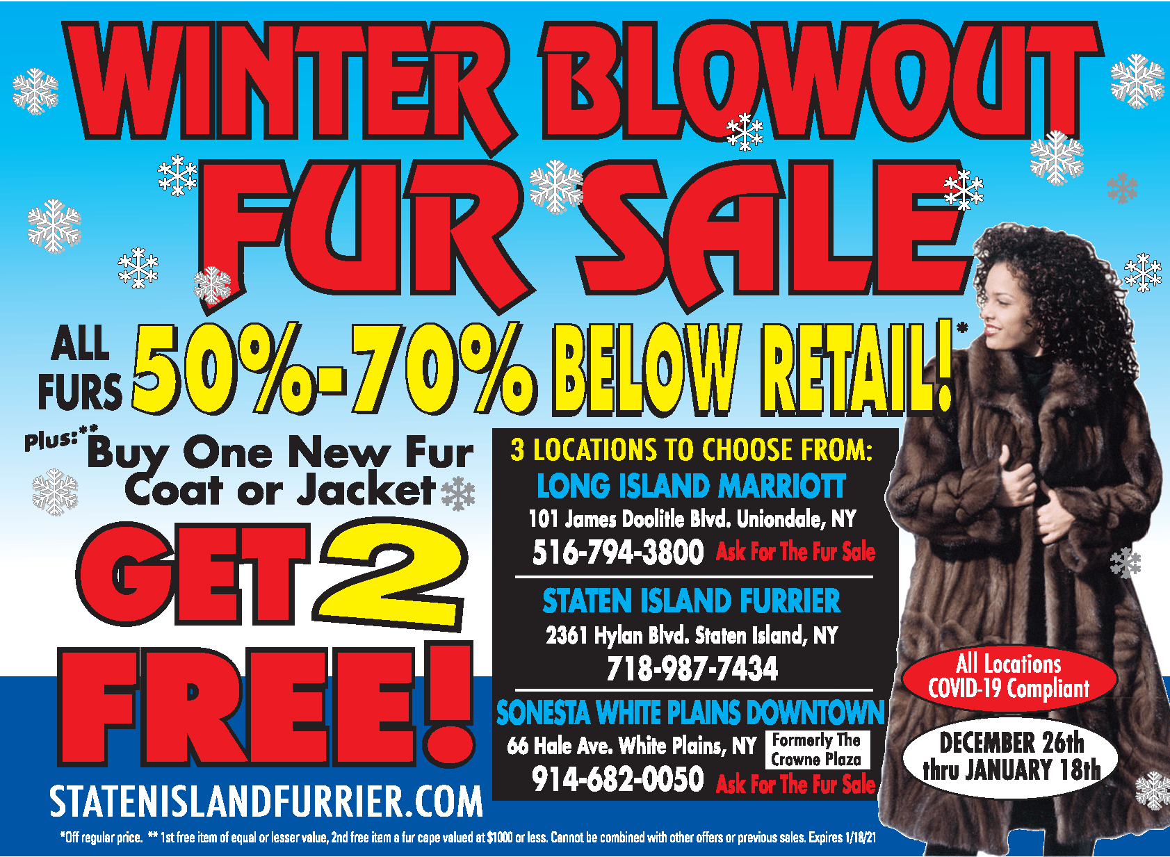 Fur Coats - Staten Island, NY - Staten Island Furrier
