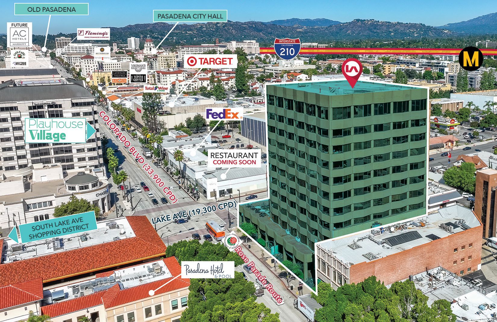 2 N. Lake Ave, Pasadena