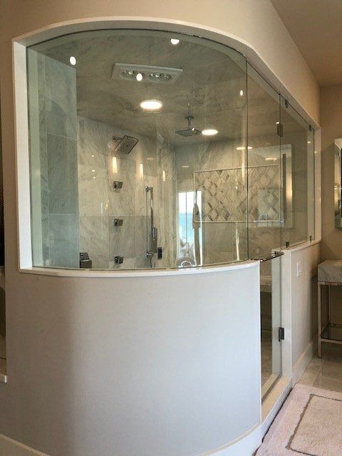 Curved Glass Creations | Custom Manufactured Bent Glass Designs