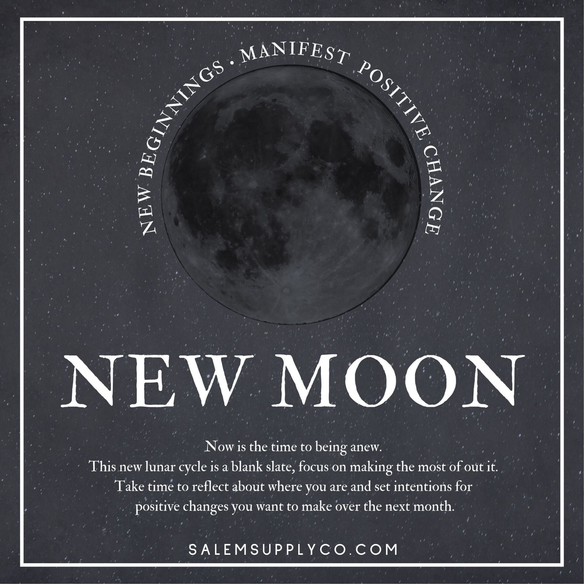 New Moon Magic: Manifesting Positive Change