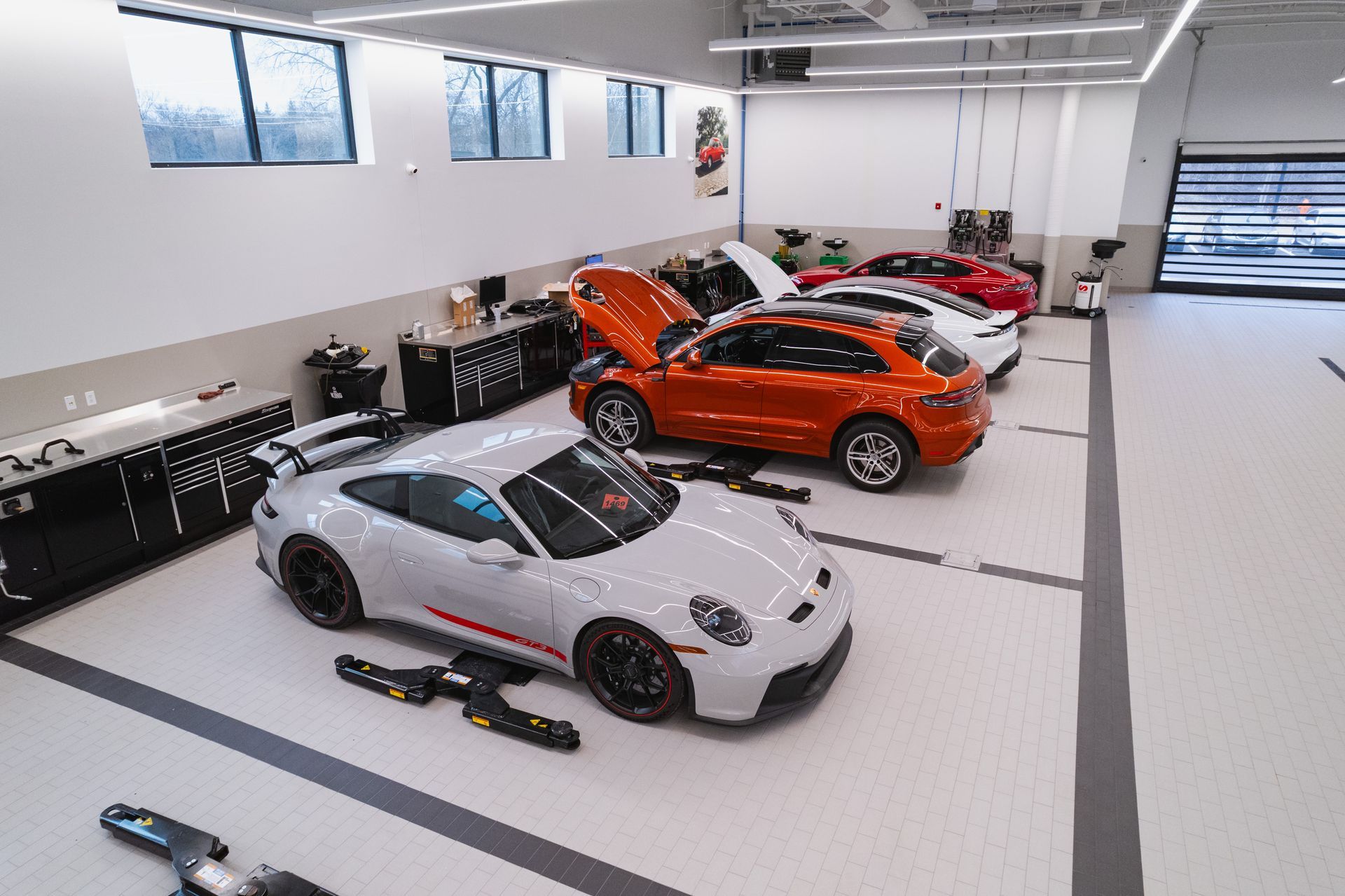 Automotive Flooring for Dealerships & Workshops