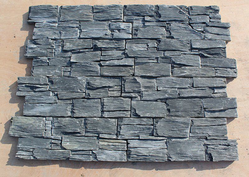 Stone Panel System | Black Slate