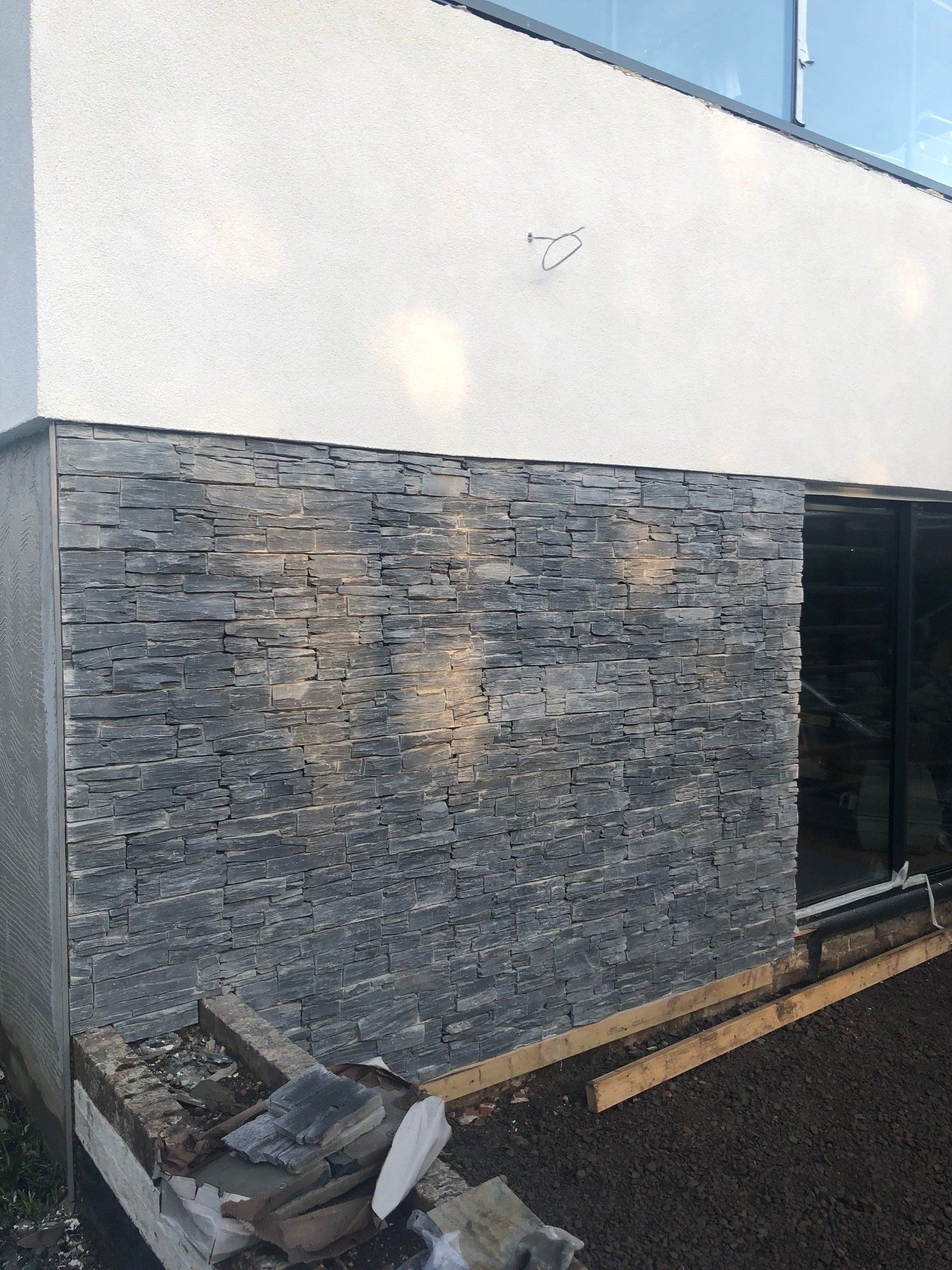 Stone Panel System | Black Slate