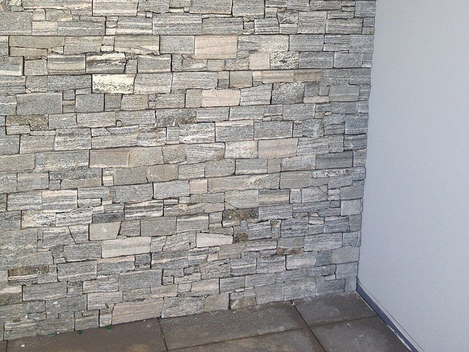 Grey Granite Stone, Cladding Panel System | Real Stone Cladding