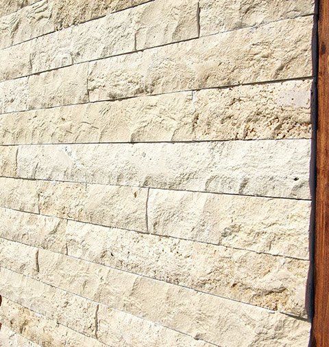 Classic Light Split Face Stone | Real Stone Cladding